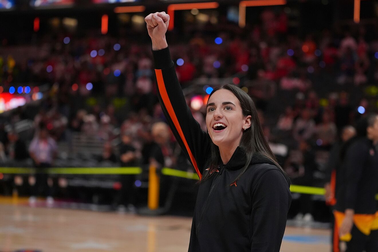 Caitlin Clark stays loyal to Connor McCaffery as he celebrates one year ...