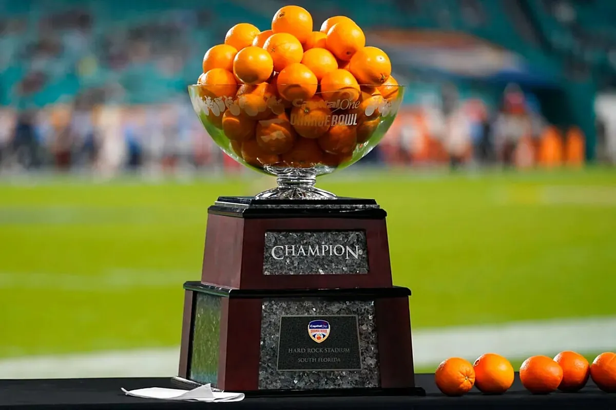 Orange Bowl Trophy: All about one of the most iconic awards in college ...