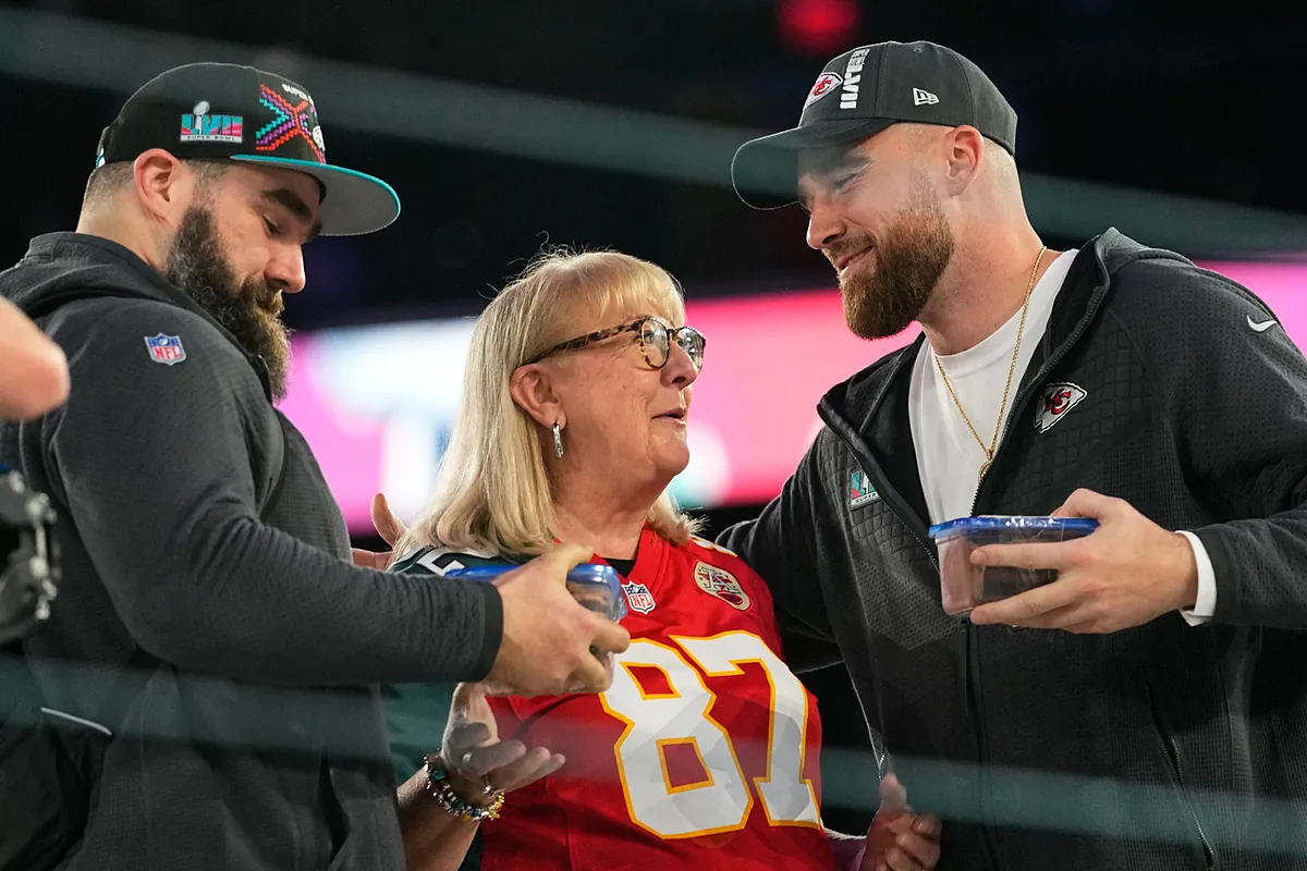 Donna Kelce reveals how she got Travis and Jason to eat vegetables as ...