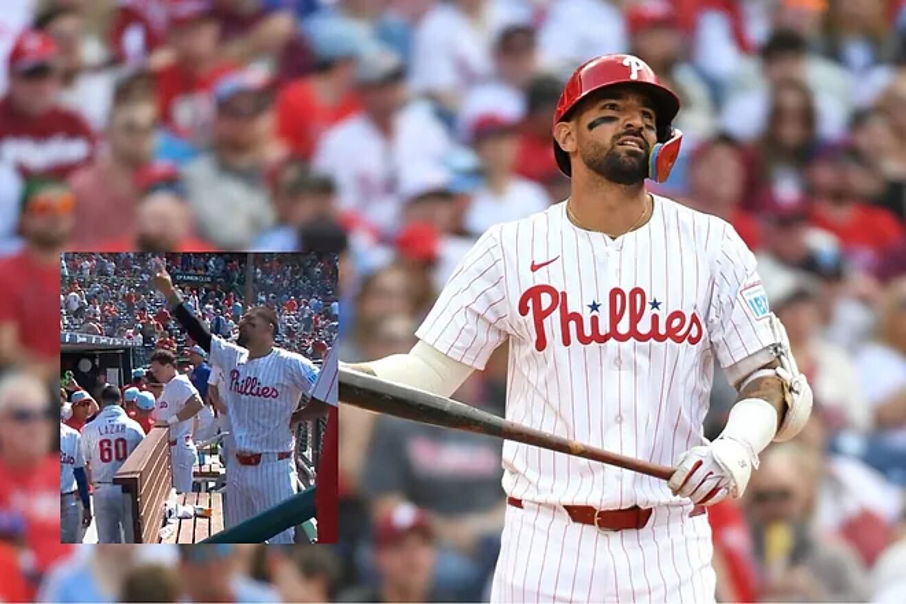 Nick Castellanos gets into a shouting match with a fan during Phillies game | Marca