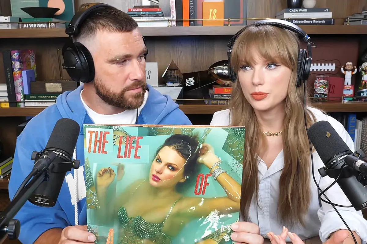 Inside Taylor Swift's risqué album cover and the role Travis Kelce played | Marca