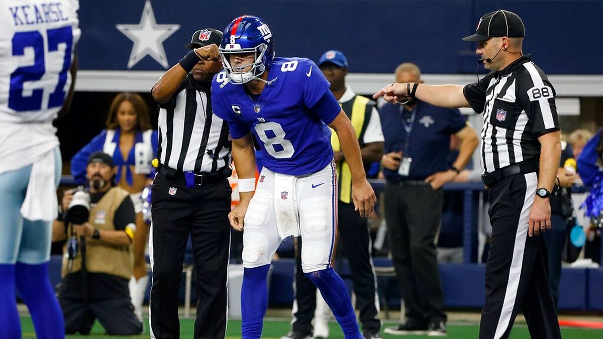 Daniel Jones able to play against the Rams after concussion | Marca