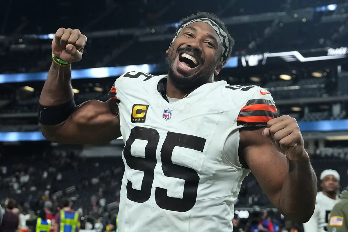 Myles Garrett dreams of a gigantic record while enjoying his new ...