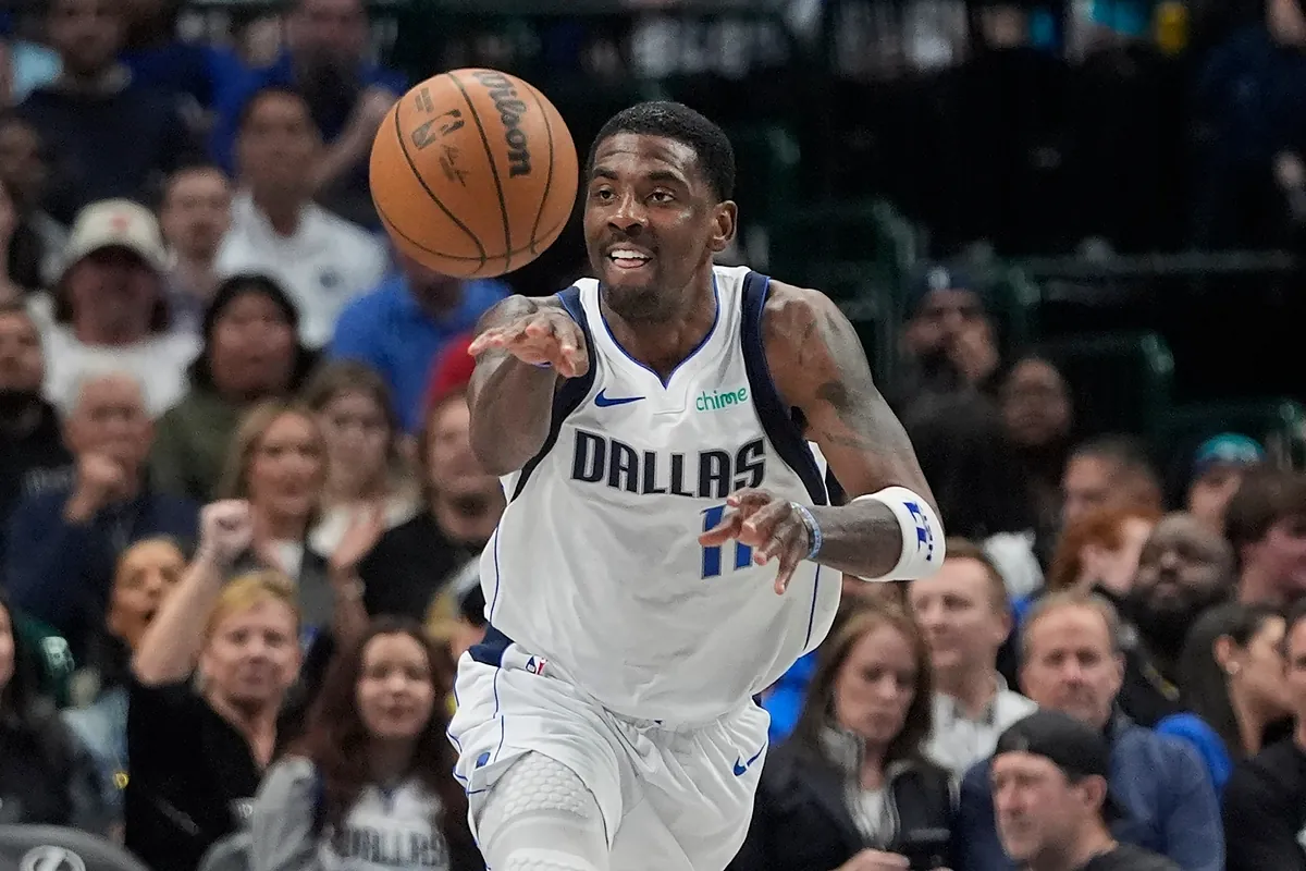 Kyrie Irving's live stream reaction to old 'quickie' question is ...
