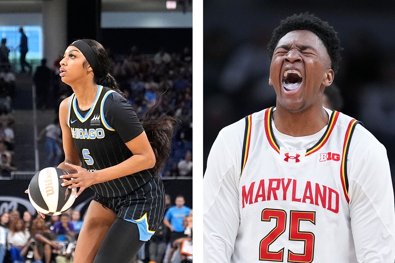 Why Angel Reese has dubbed Maryland's Derik Queen 'Baby Jokic' | Marca