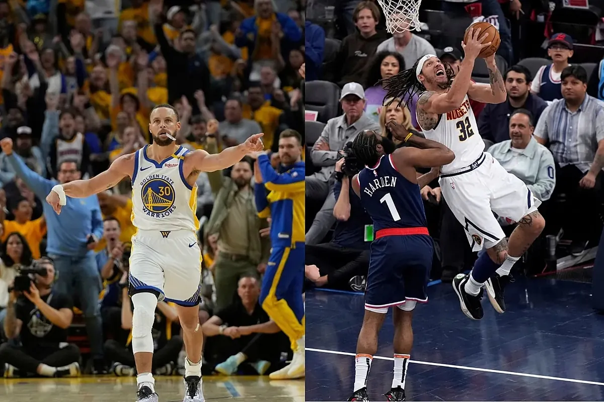 Golden State dominate in the fourth quarter to win, while the Nuggets ...