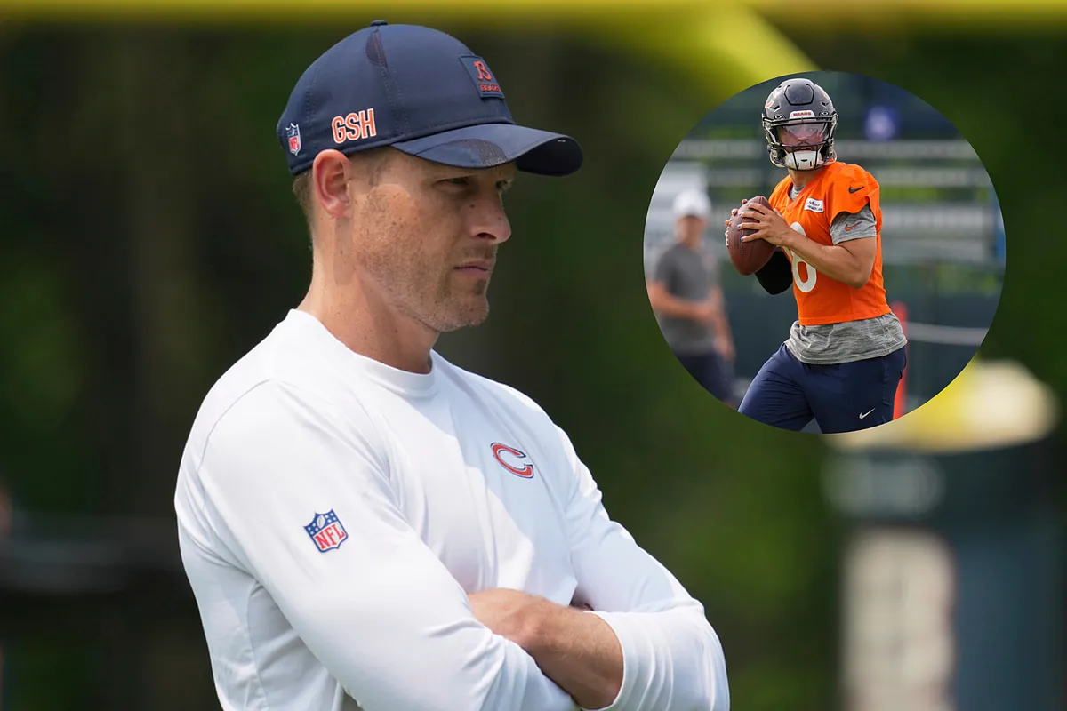 Chicago Bears coach Ben Johnson sends strong message to Caleb Williams ...