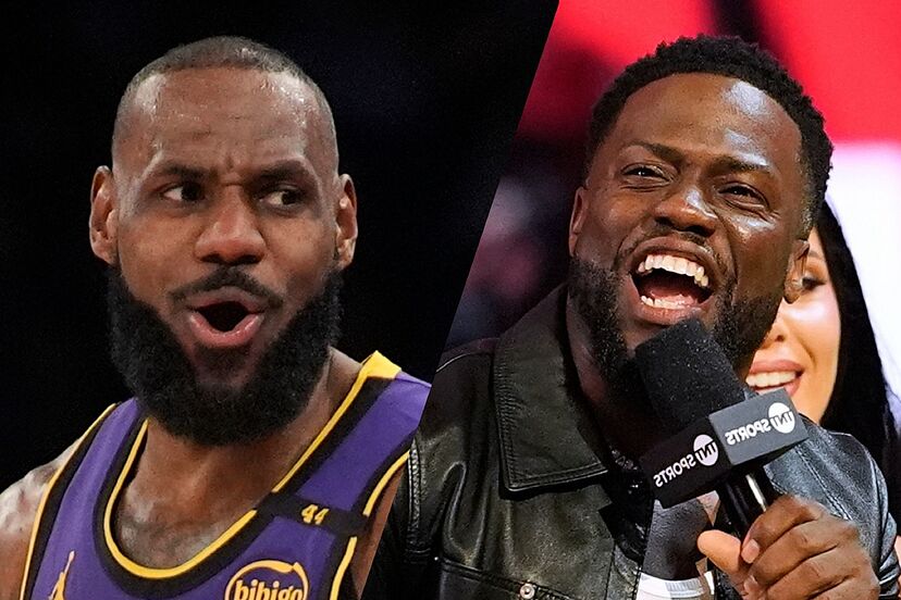 lebron and kevin hart