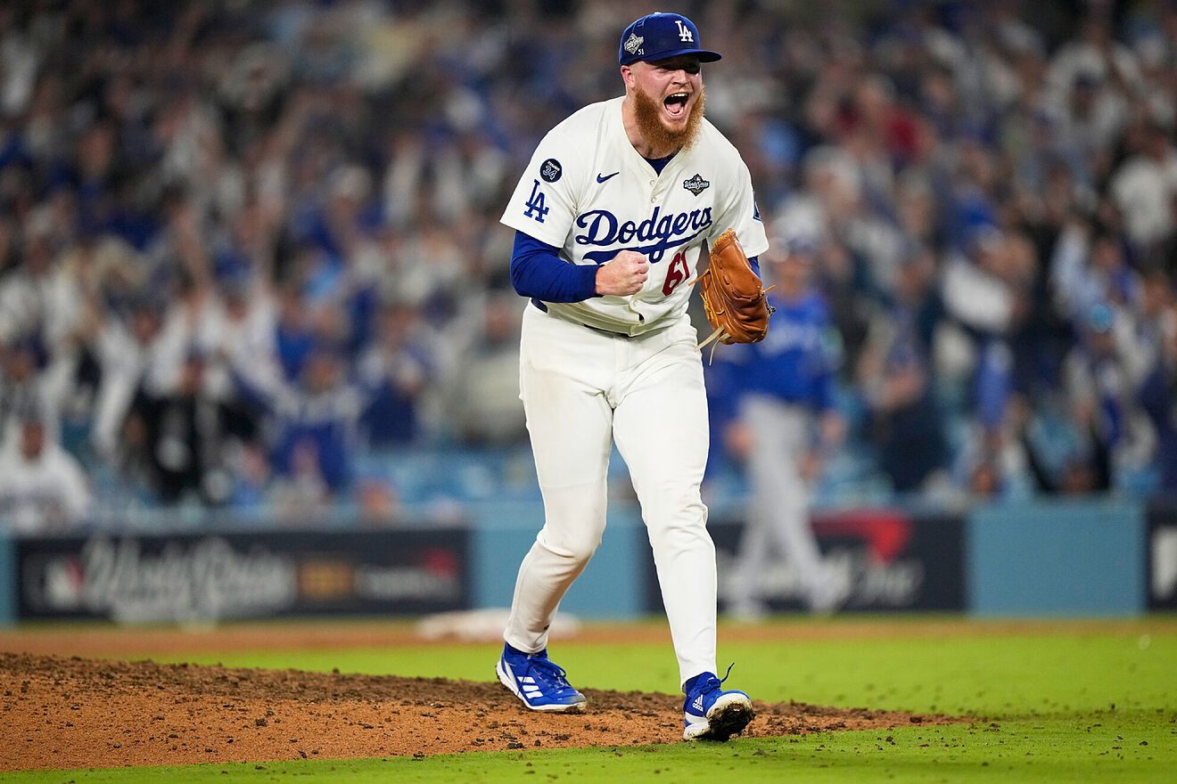 Will Klein's phone blows up after heroic Game 3 performance for Dodgers ...