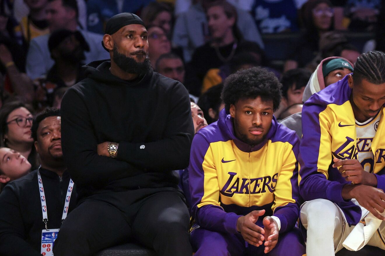 LeBron James, Bronny, and Anthony Davis injury update: Will the Lakers ...