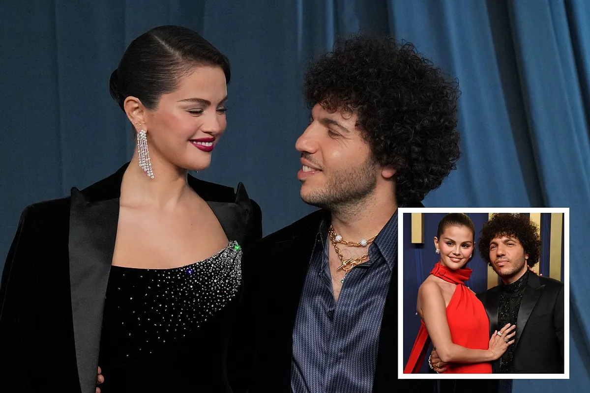 Benny Blanco shows in front of the cameras that his relationship with ...