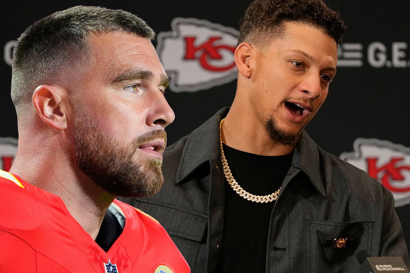 Travis Kelce still fuming over the interception Patrick Mahomes ...