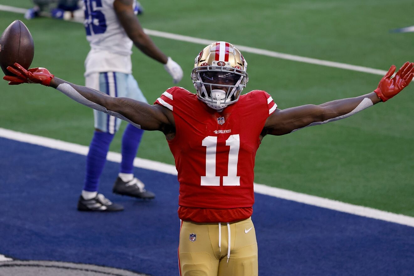 Brandon Aiyuk's 2025 season over: What it means for the 49ers' playoff ...