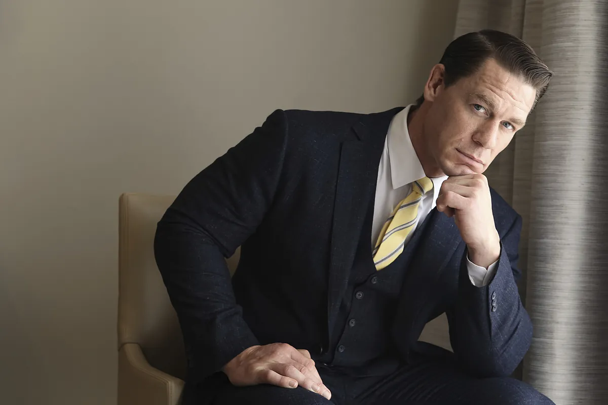 John Cena handles an awkward question with poise and delivers a ...