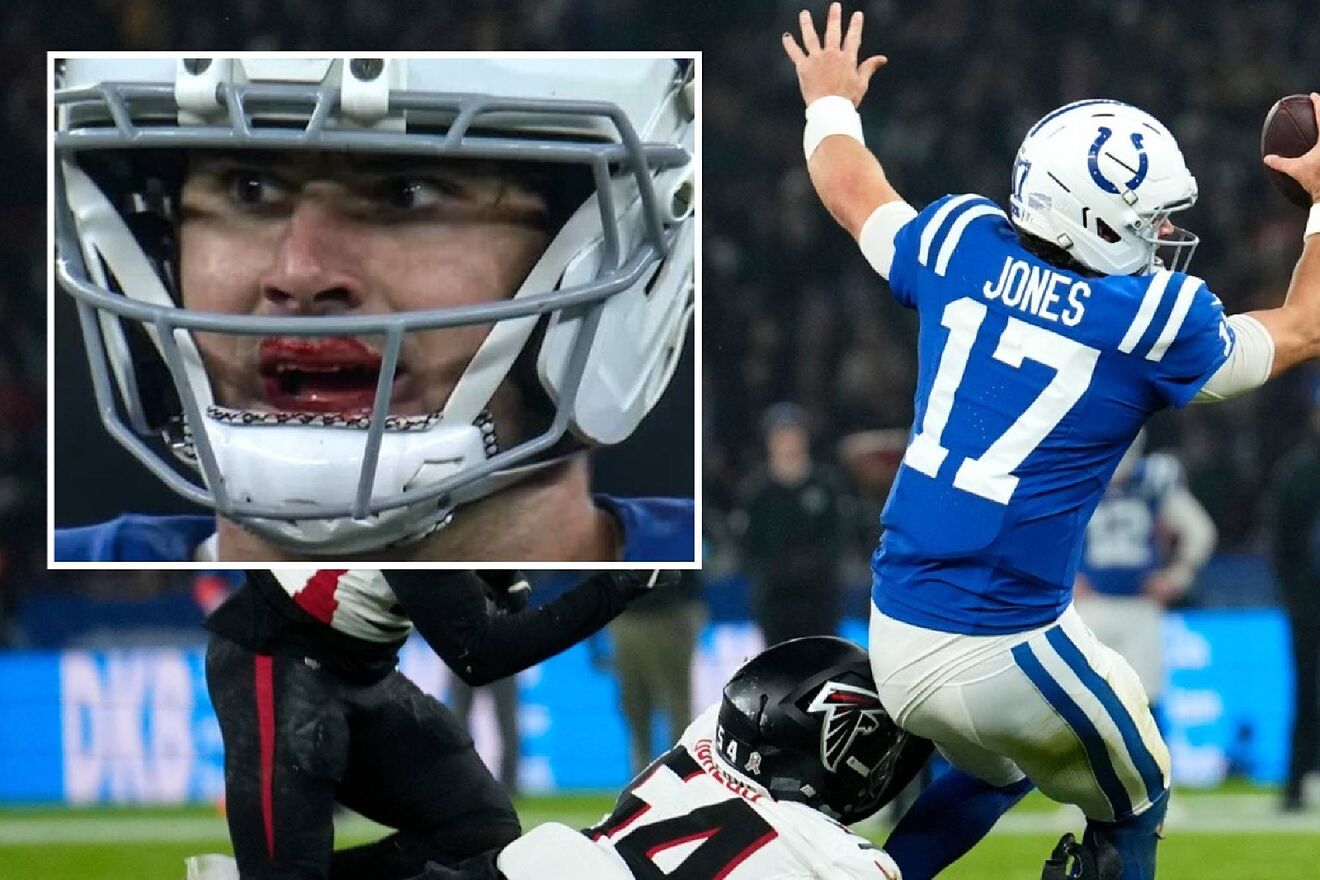 Daniel Jones raises concern for the Indianapolis Colts after his mouth ...