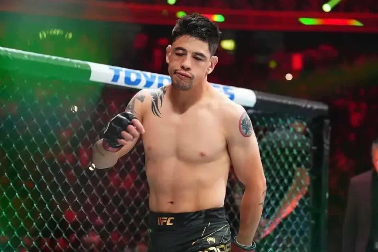Brandon Moreno, the local hero of UFC Mexico who is looking to be ...