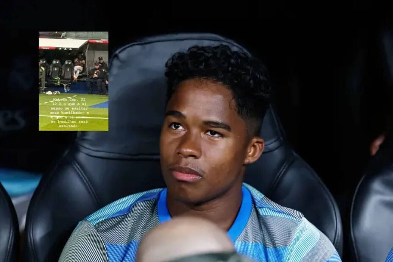 Endrick's father explodes over his son's situation at Real Madrid | Marca