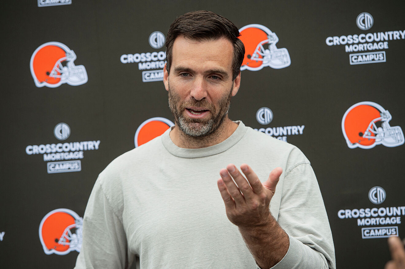 Joe Flacco rejects the role of 'father figure' in the Browns' locker ...