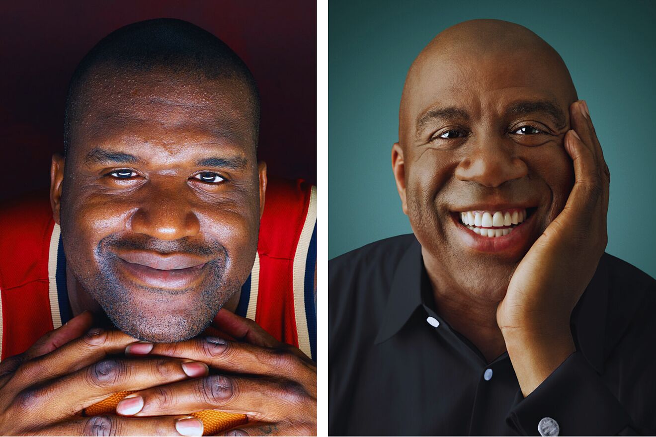 Shaq's hilarious hunt for Magic Johnson sparks funny one-on-one ...