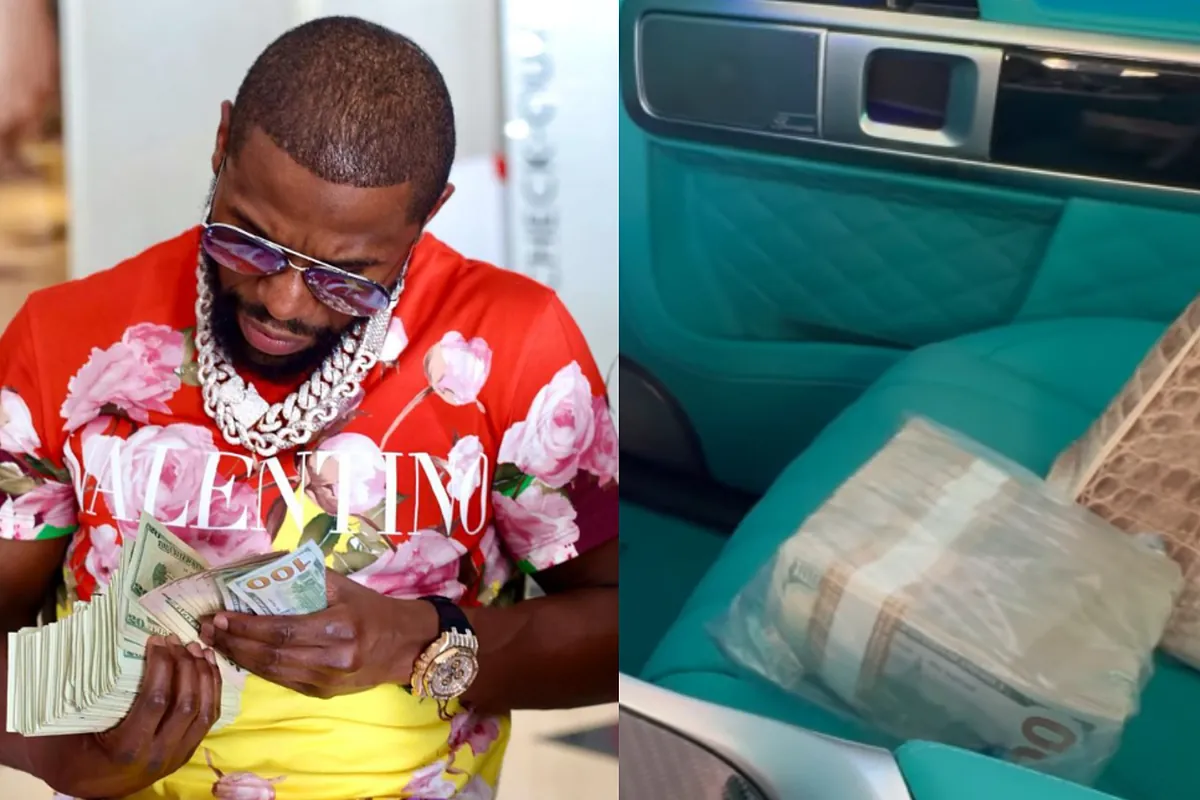 Floyd Mayweather shows off his new 700 hp Mercedes and his beastly wad ...