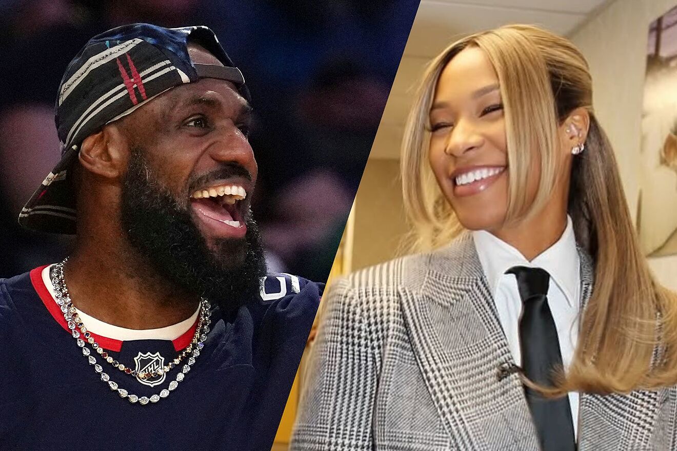 LeBron James drives Savannah James wild with a simple lip touch in the ...