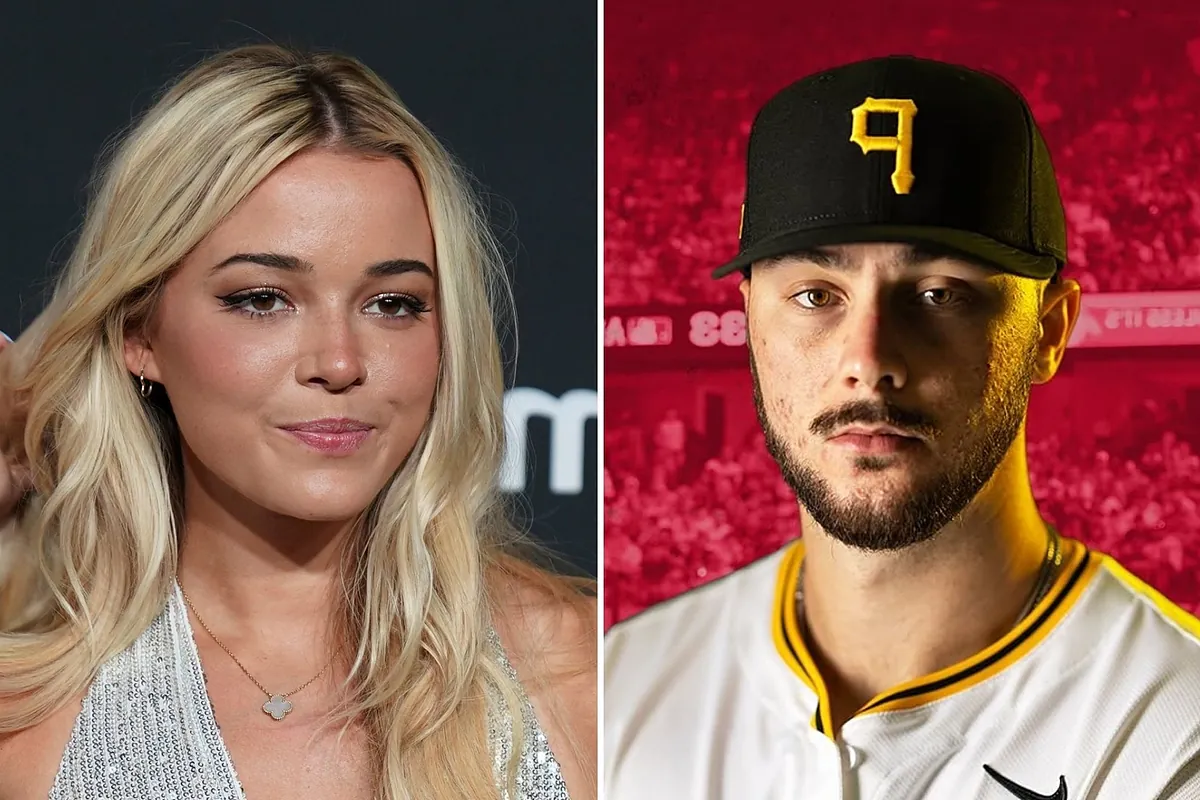 Olivia Dunne steals Paul Skene's thunder in a figure-hugging red dress ...