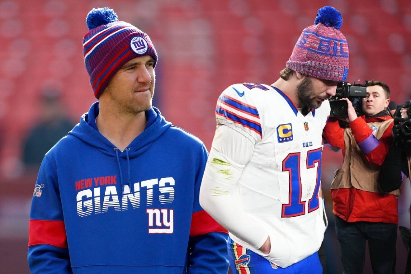 Eli Manning did not stay silent and sent a strong message to Josh Allen ...