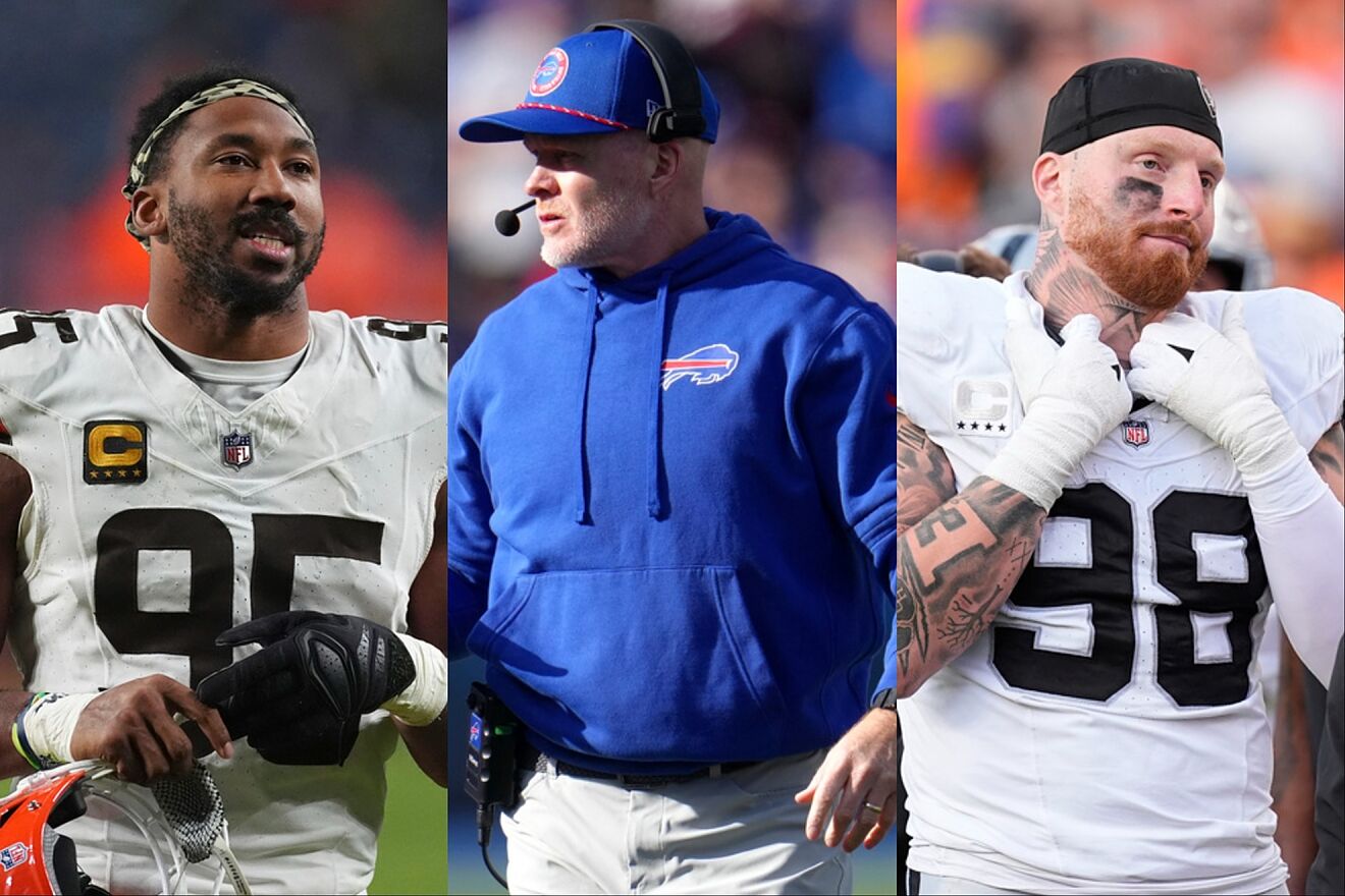 Sean McDermott calls on top defensive stars: Are Maxx Crosby and Myles ...