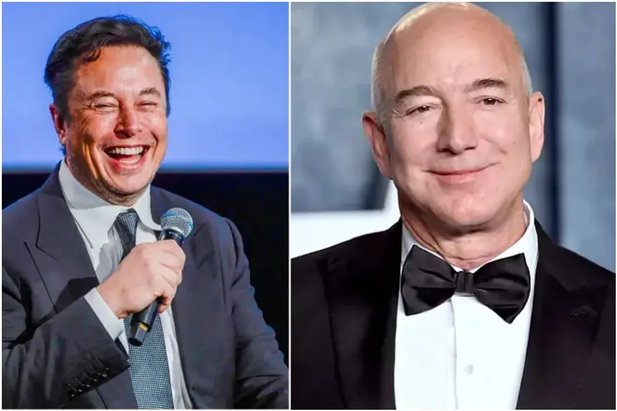 Elon Musk mocks Jeff Bezos: "Bigger than his head" | Marca