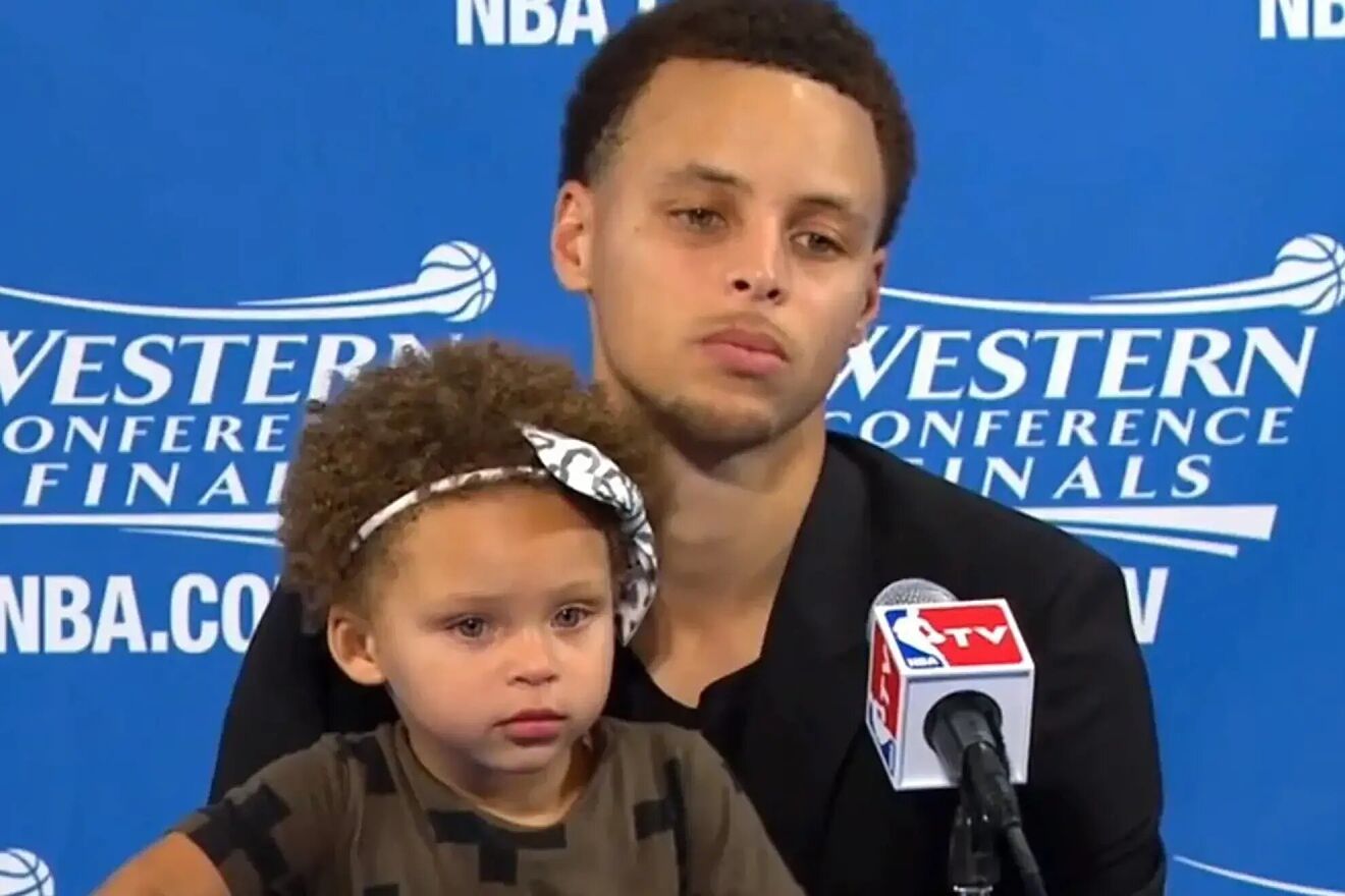 Stephen Curry's daughter Riley shows Warriors fans she's all grown up ...