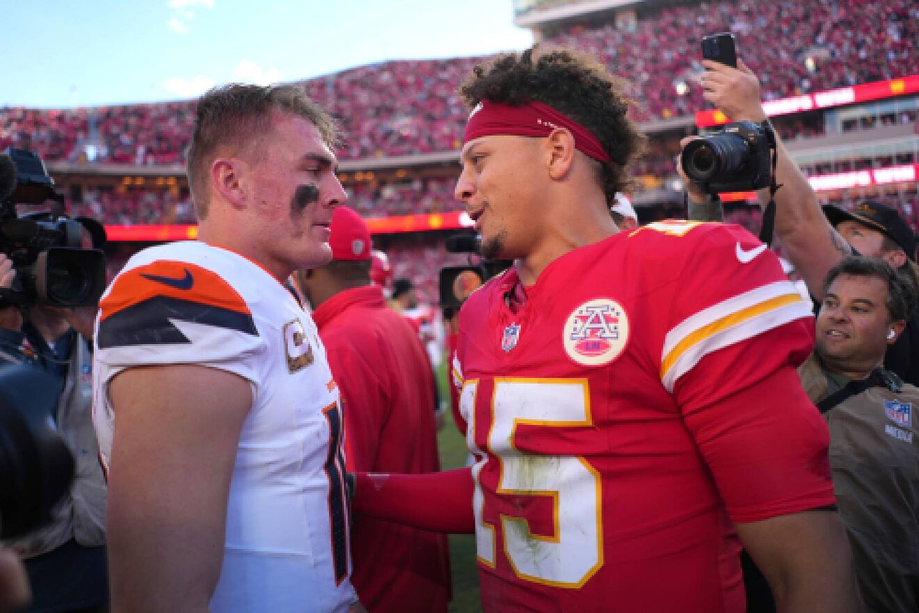A serious problem between Bo Nix and Patrick Mahomes has been revealed ...