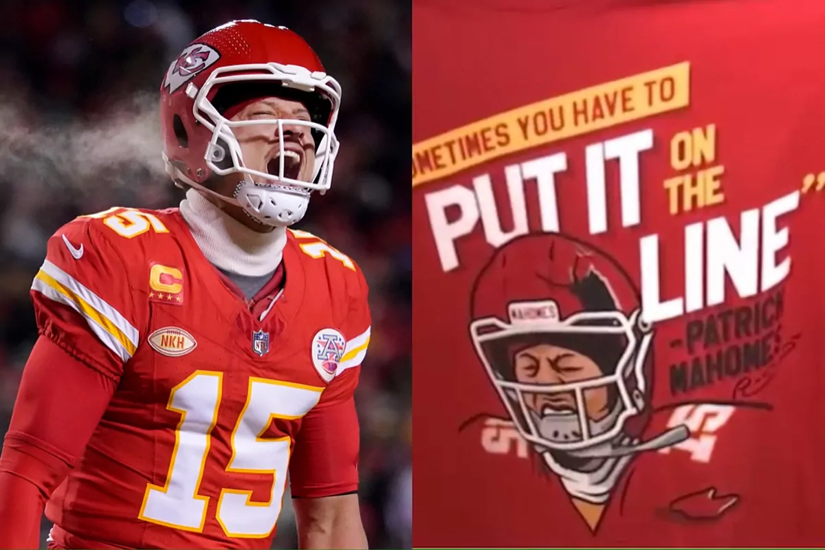 Patrick Mahomes' helmet break immortalized on limited-edition gear | Marca