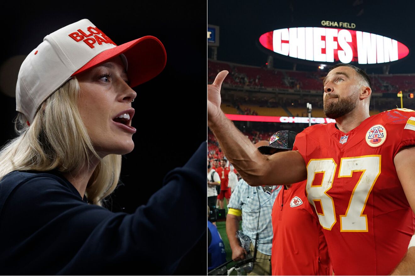Sophie Cunningham tries to uncover Travis Kelce's secret plans in his ...