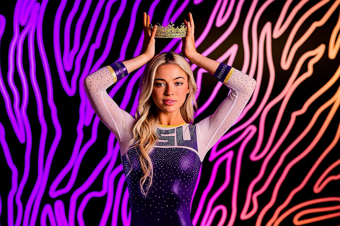 Olivia Dunne stuns fans with acrobatic NIL deal announcement with Jake ...