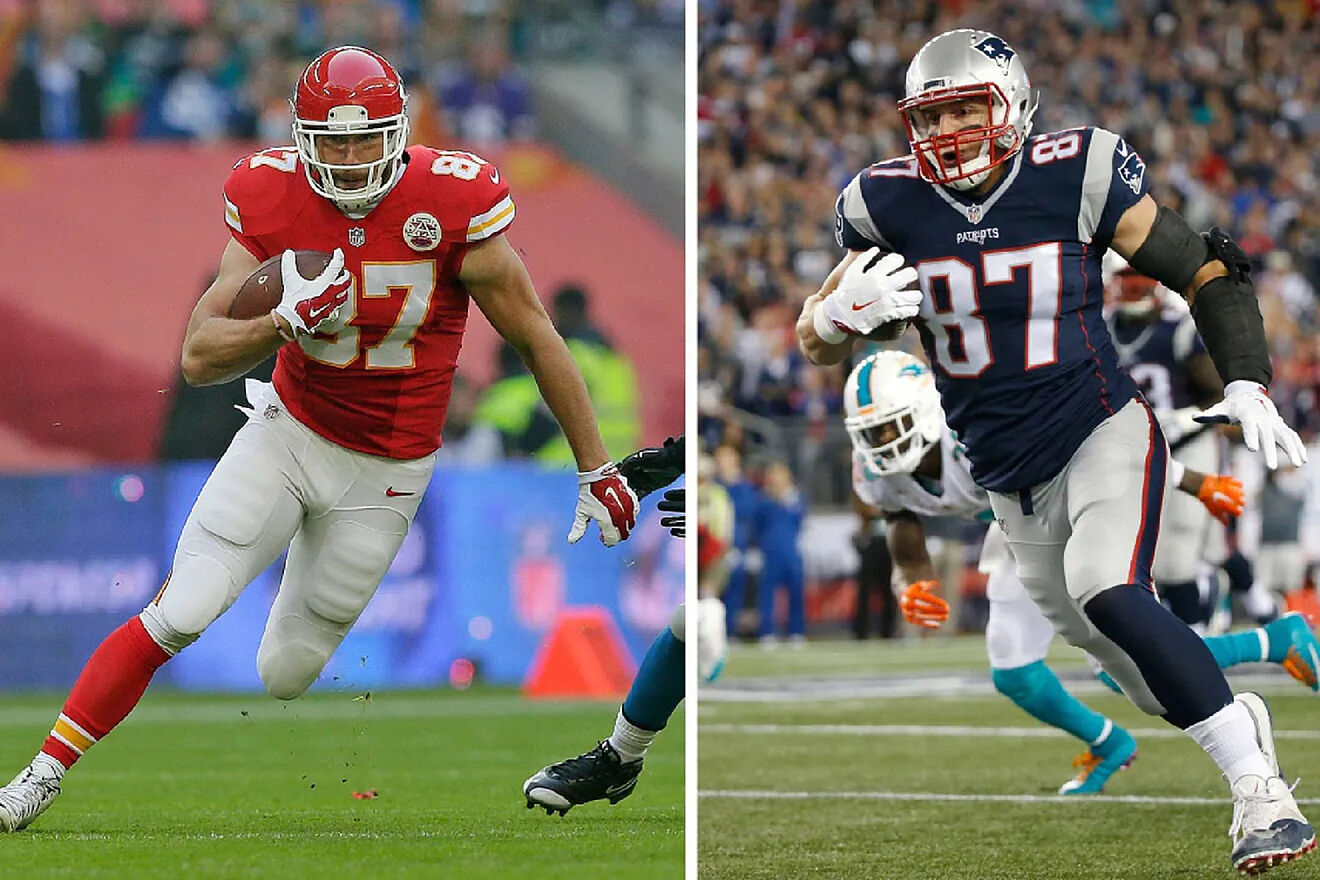 Rob Gronkowski weighs in: Who's the better tight end, him or Travis ...