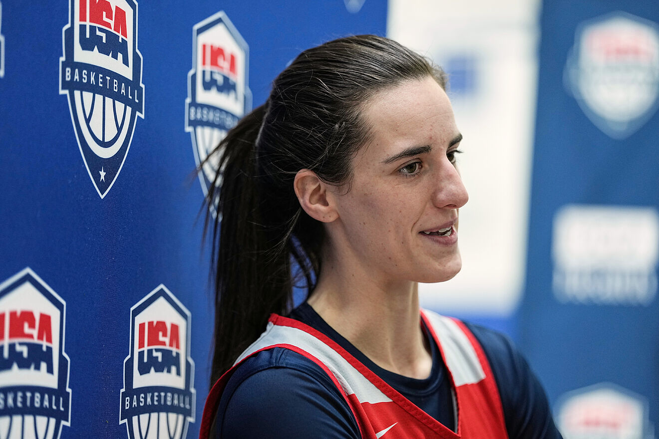 Caitlin Clark posts promising signs of recovery in Team USA practice ...