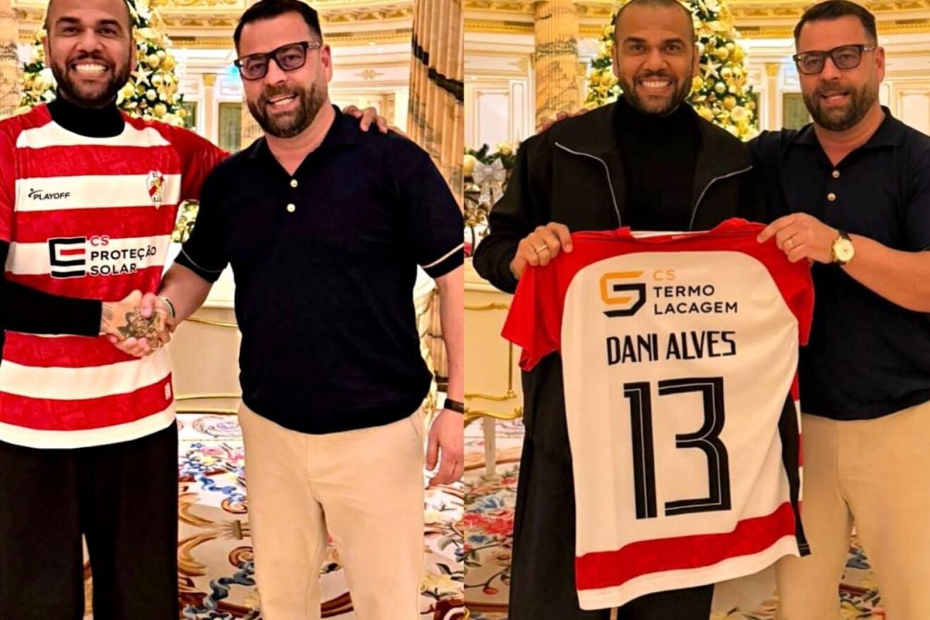 First images of Dani Alves in his new team's jersey | Marca