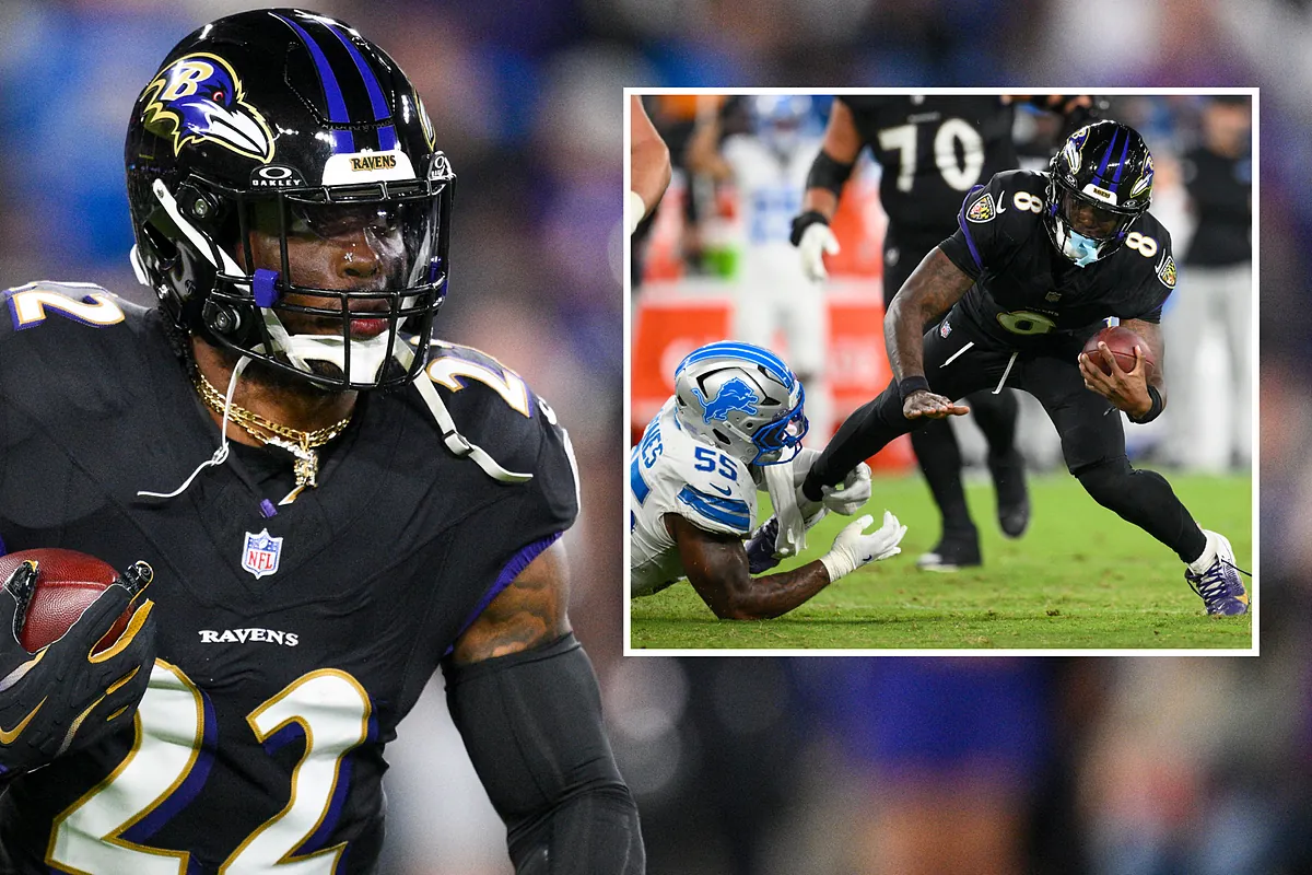 Lamar Jackson furious with Derrick Henry after another fumble that led ...