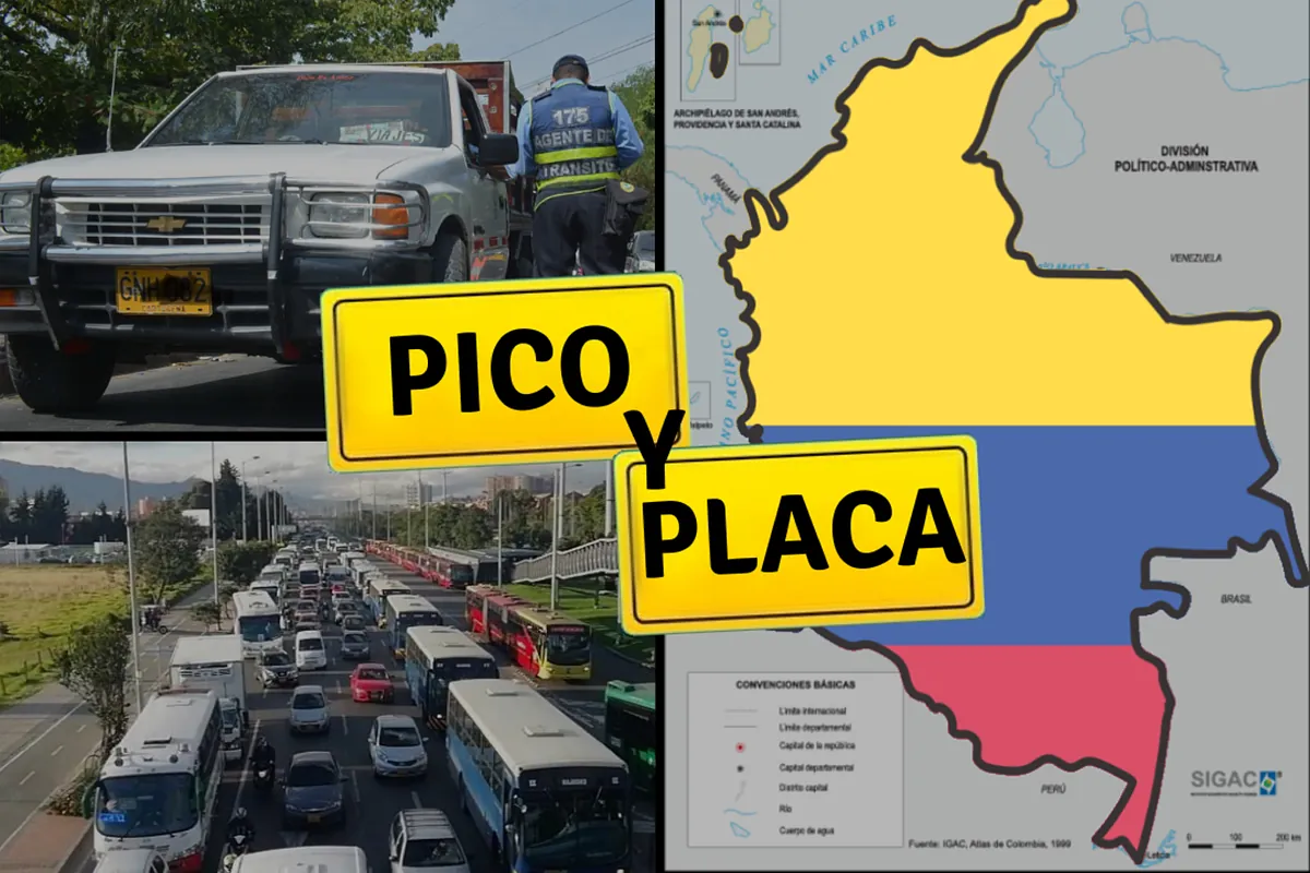 Pico y Placa Colombia, lunes 16 de junio al viernes 20 de junio: Bogotá ...
