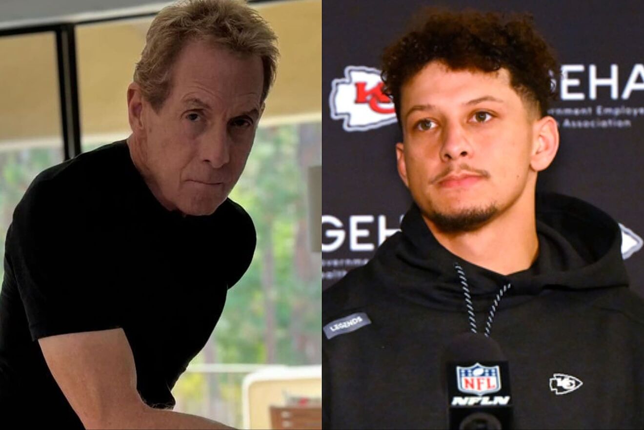 Skip Bayless mocks Patrick Mahomes' style of playing, in an hilarious ...