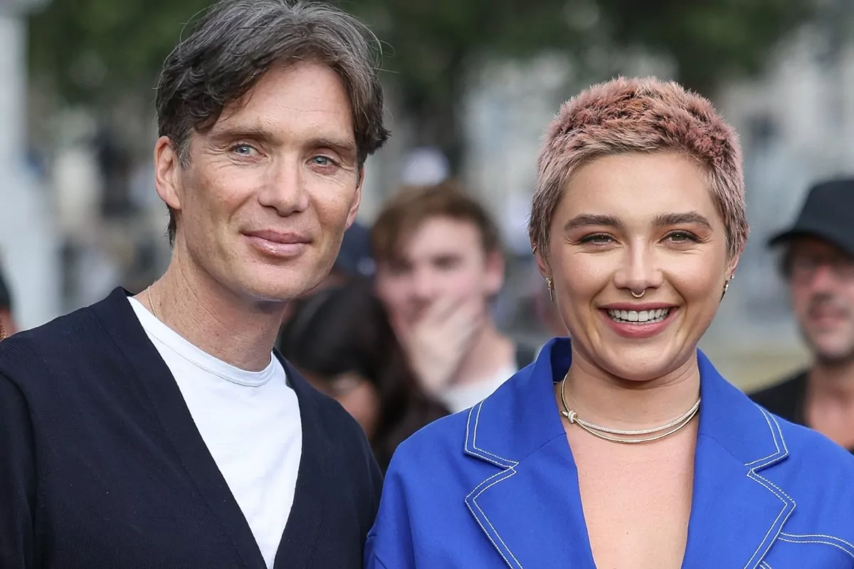 Cillian Murphy on "Oppenheimer" sex scenes with Florence Pugh: "It was ...