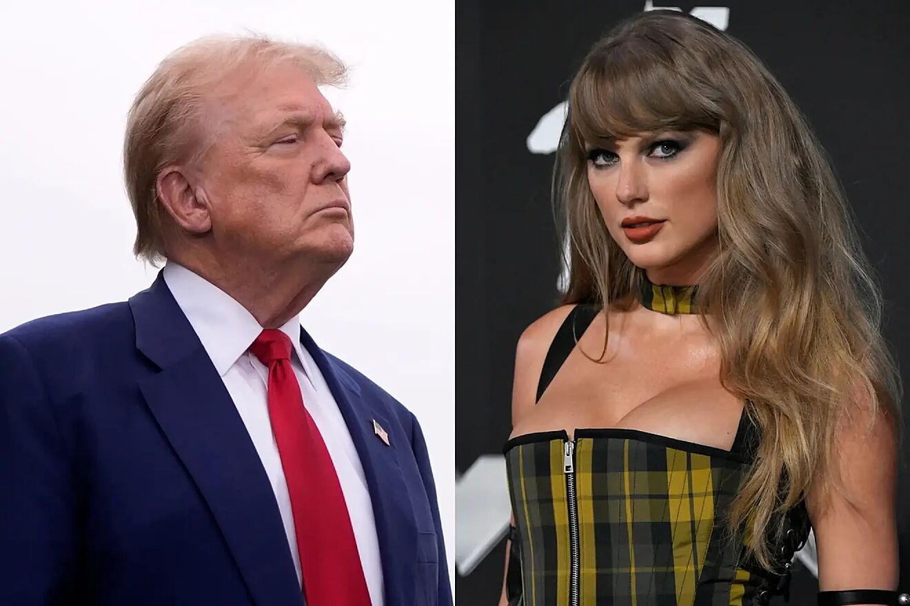 Donald Trump attacks Taylor Swift despite her friendship with Brittany ...