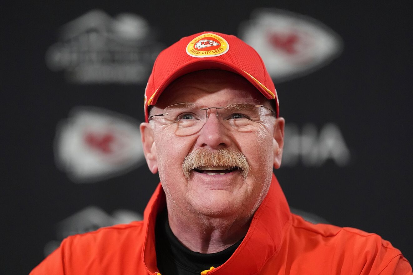 Andy Reid owns the Eagles and Chiefs record books... literally | Marca
