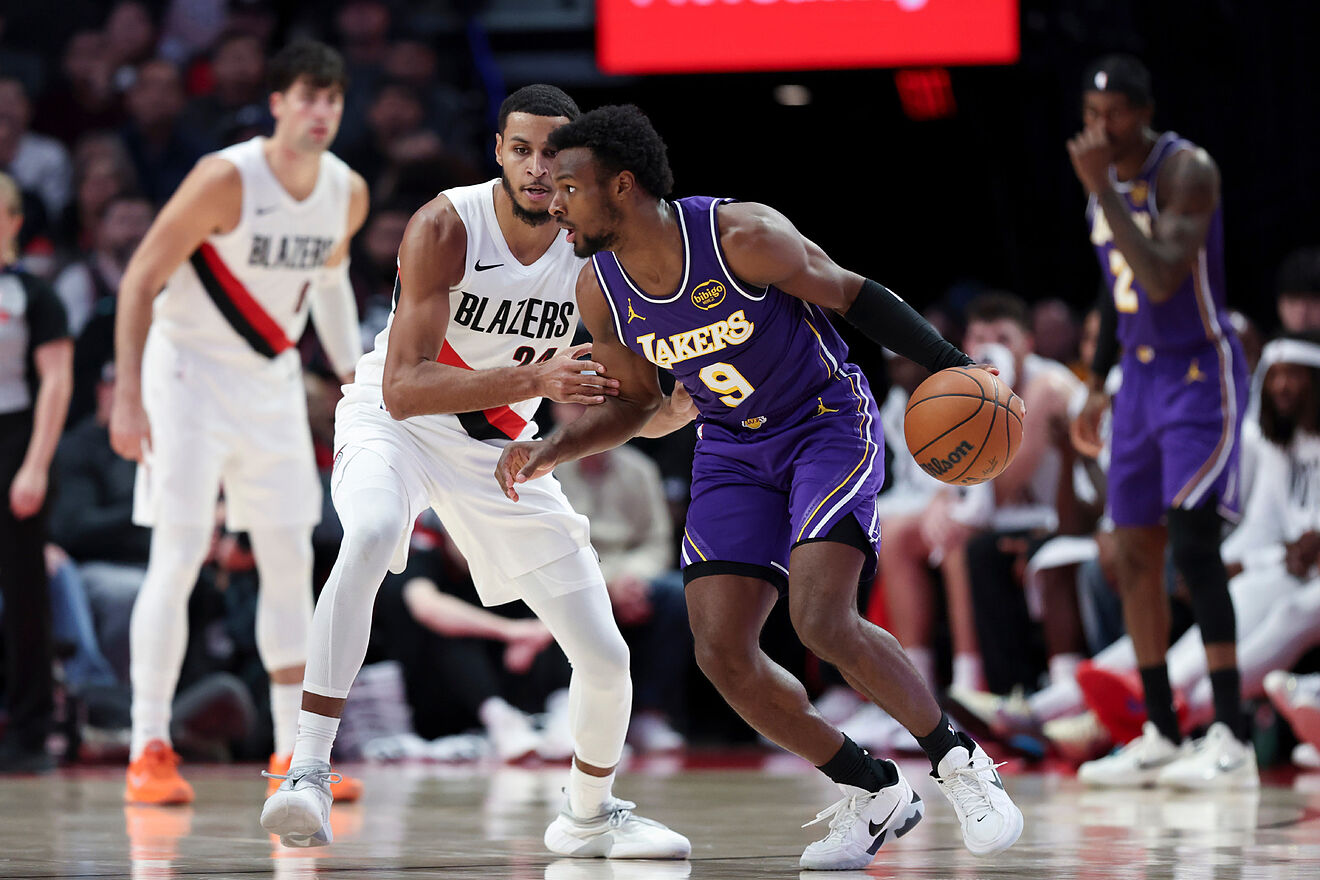 Bronny James reaches career highs in Lakers win as an unexpected hero ...