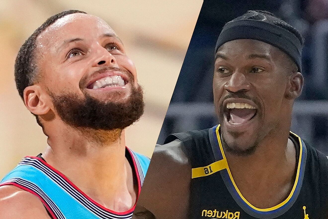 Steph Curry can't believe his eyes after seeing Jimmy Butler's ...