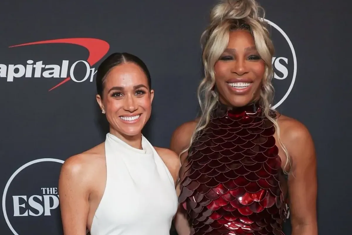 Serena Williams shows off surprise Meghan Markle gift and sends flirty ...