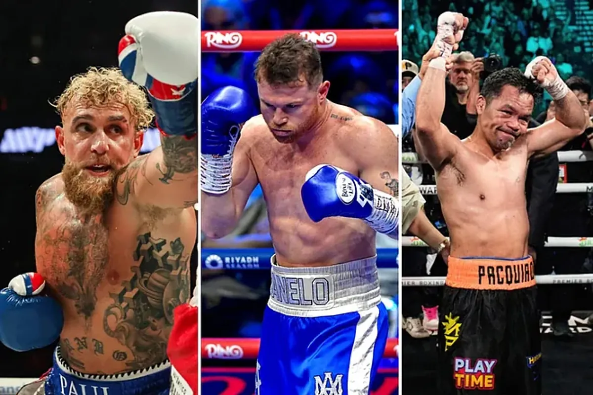 The possible TOP fights of Canelo, Pacquiao, Usyk and Jake Paul that ...