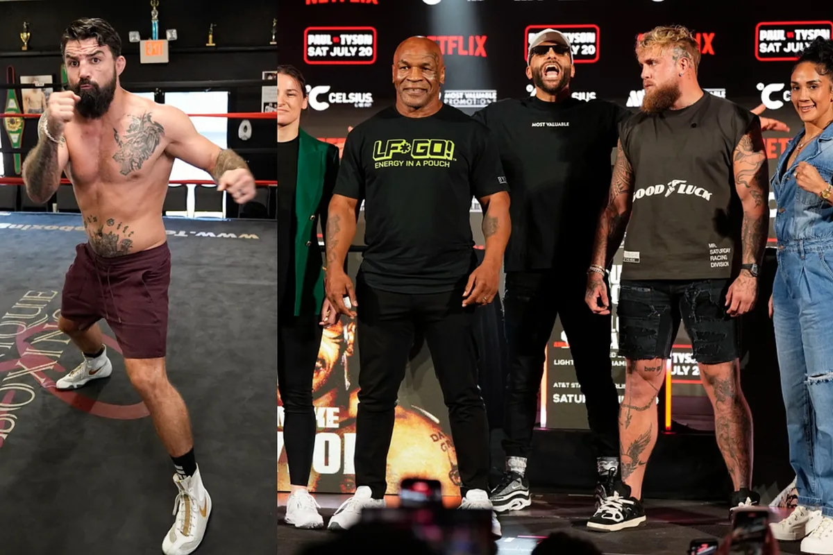 Mike Perry puts $100K on Mike Tyson to knock out Jake Paul: "Iron Mike ...