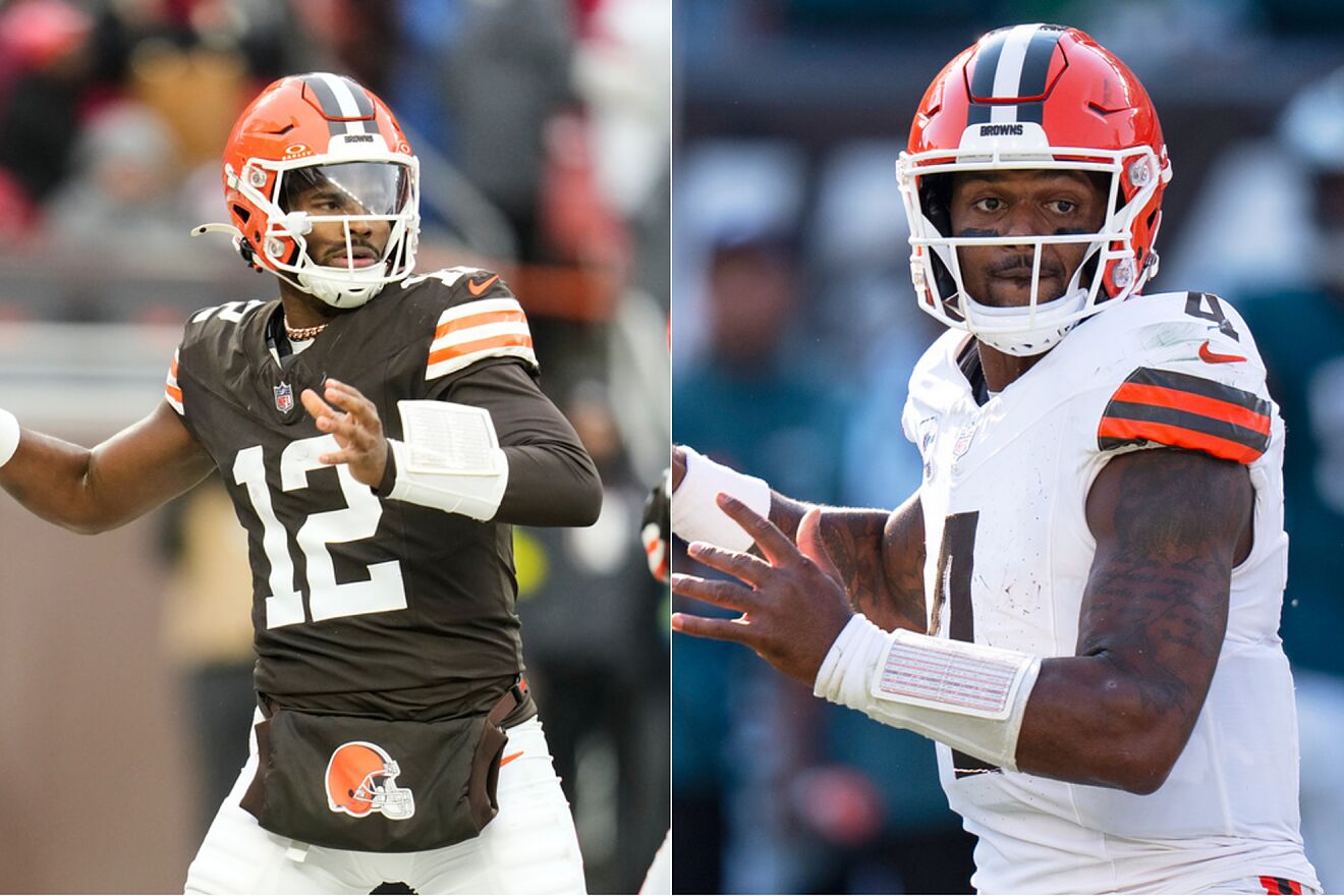 Shedeur Sanders may feel his time is running out, as Deshaun Watson ...