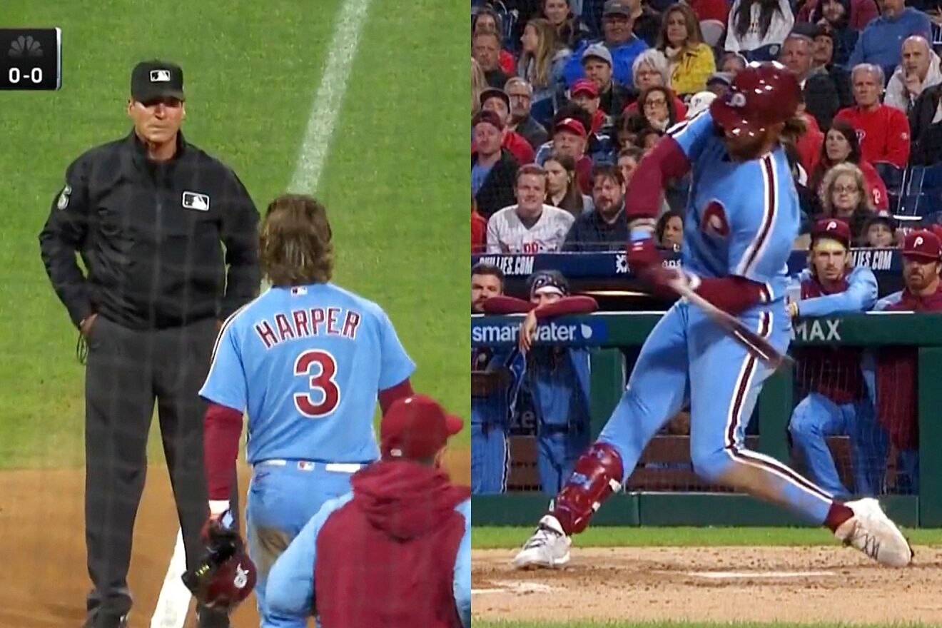Bryce Harper goes crazy, gets ejected after Angel Hernandez makes ...